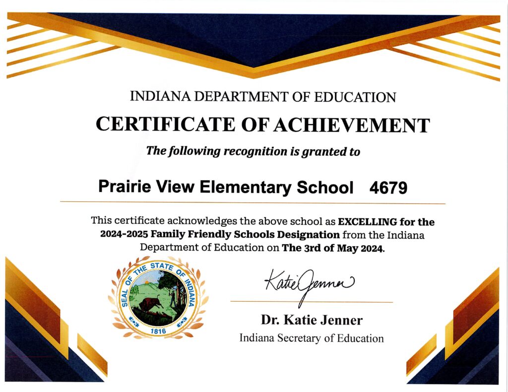 Prairie View Elementary – New Prairie United School Corporation